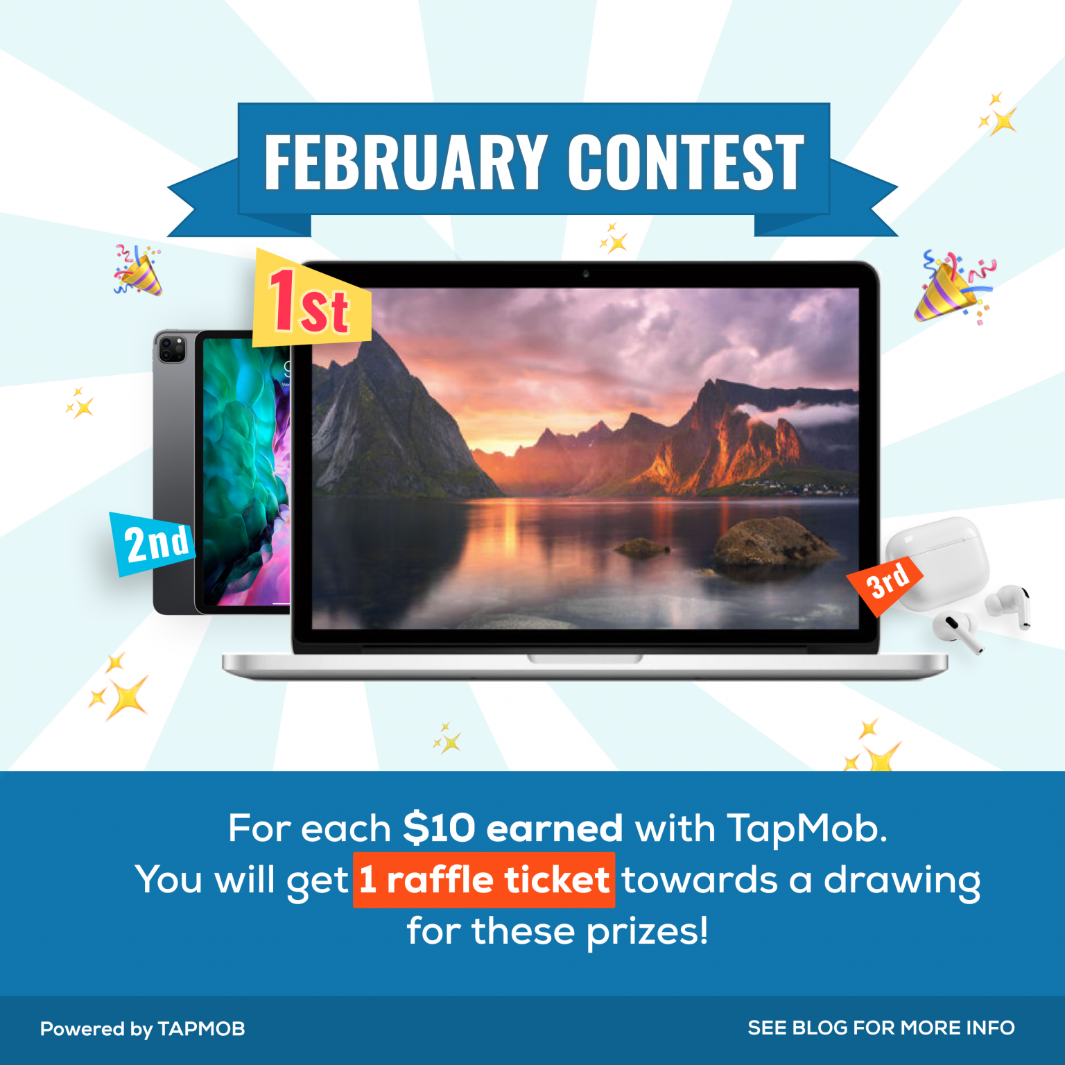 February Contest – It’s Raffle Time! – TapMob